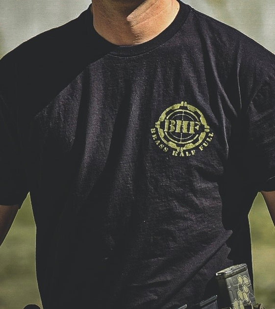 BHF Logo Tee – Brass Half Full